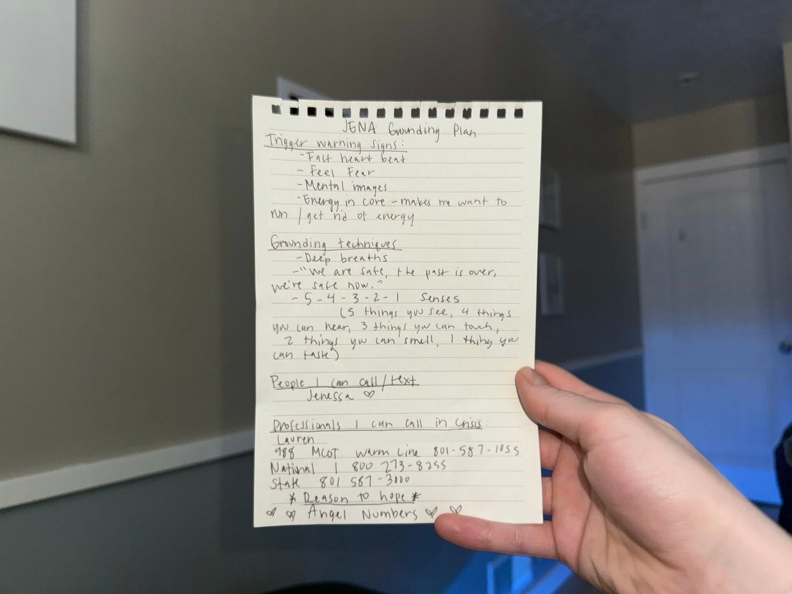 Creating Your Personal Grounding Plan: A Tool for Navigating Trauma ...